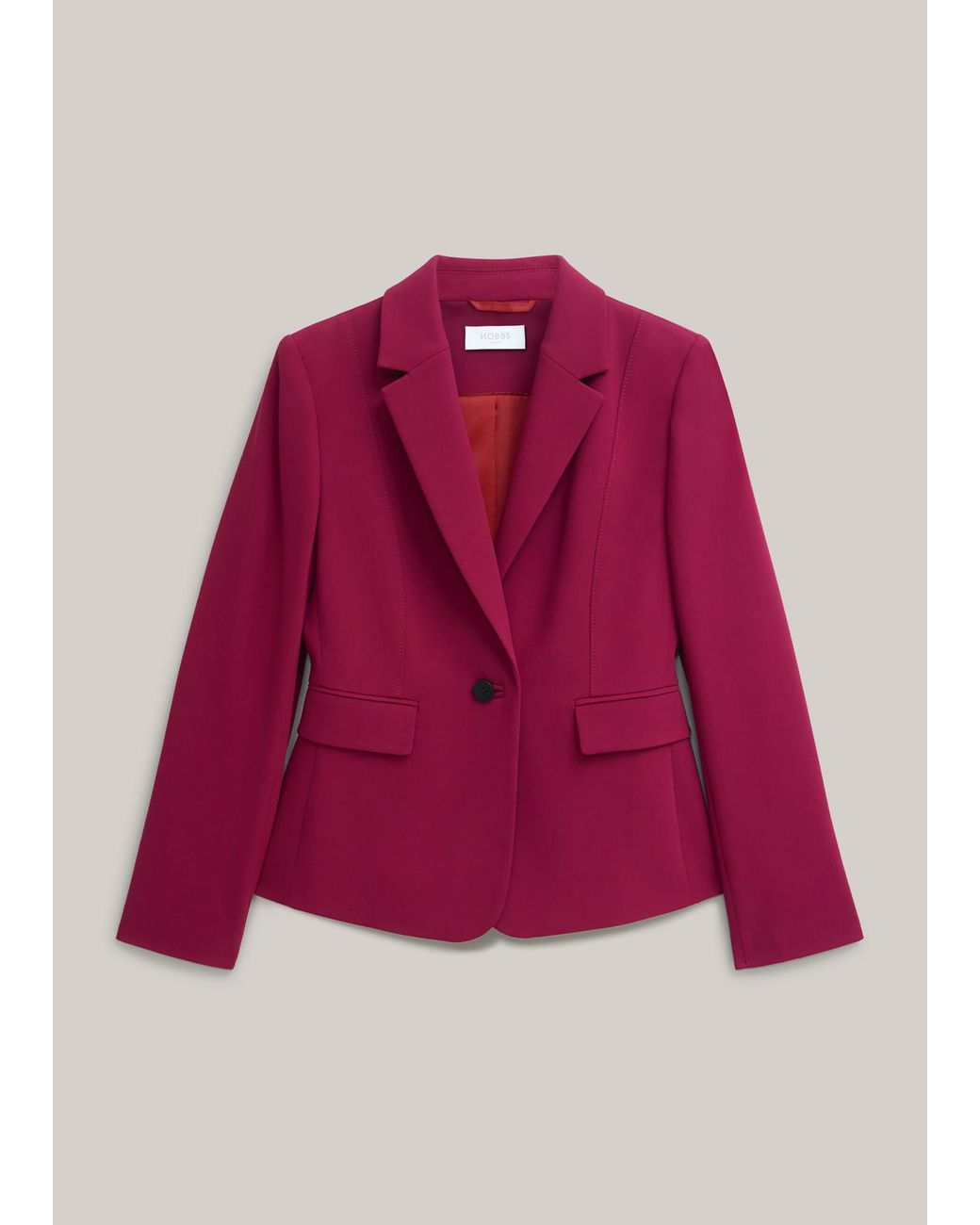 Hobbs Petite Gemma Suit Jacket in Pink | Lyst UK