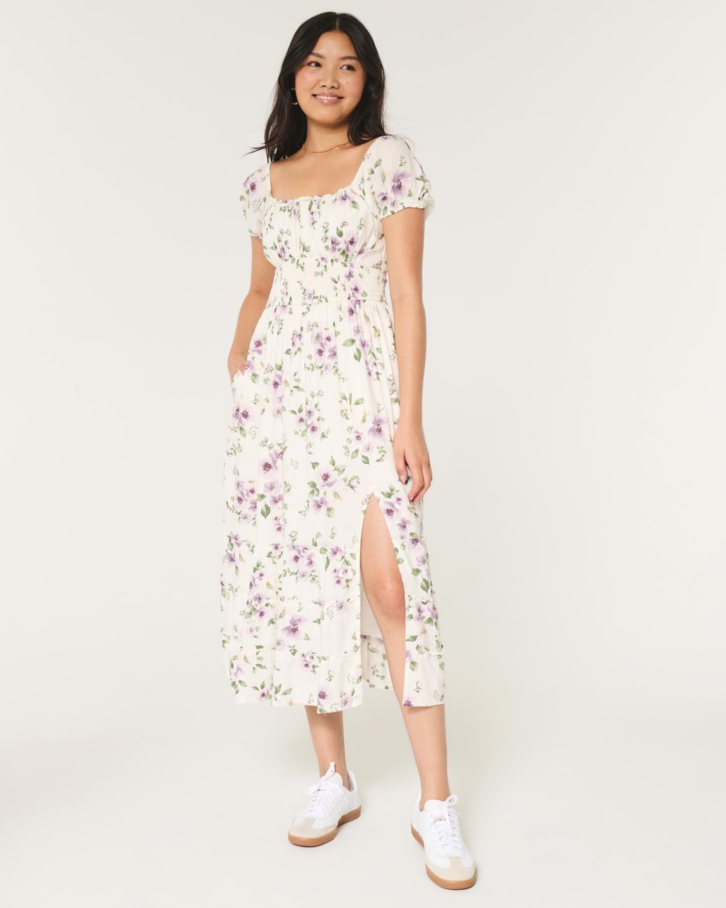 Hollister midi dress store