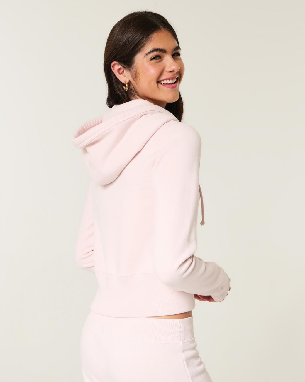 Hollister Hollister Feel Good Zip-up Hoodie in Pink | Lyst UK