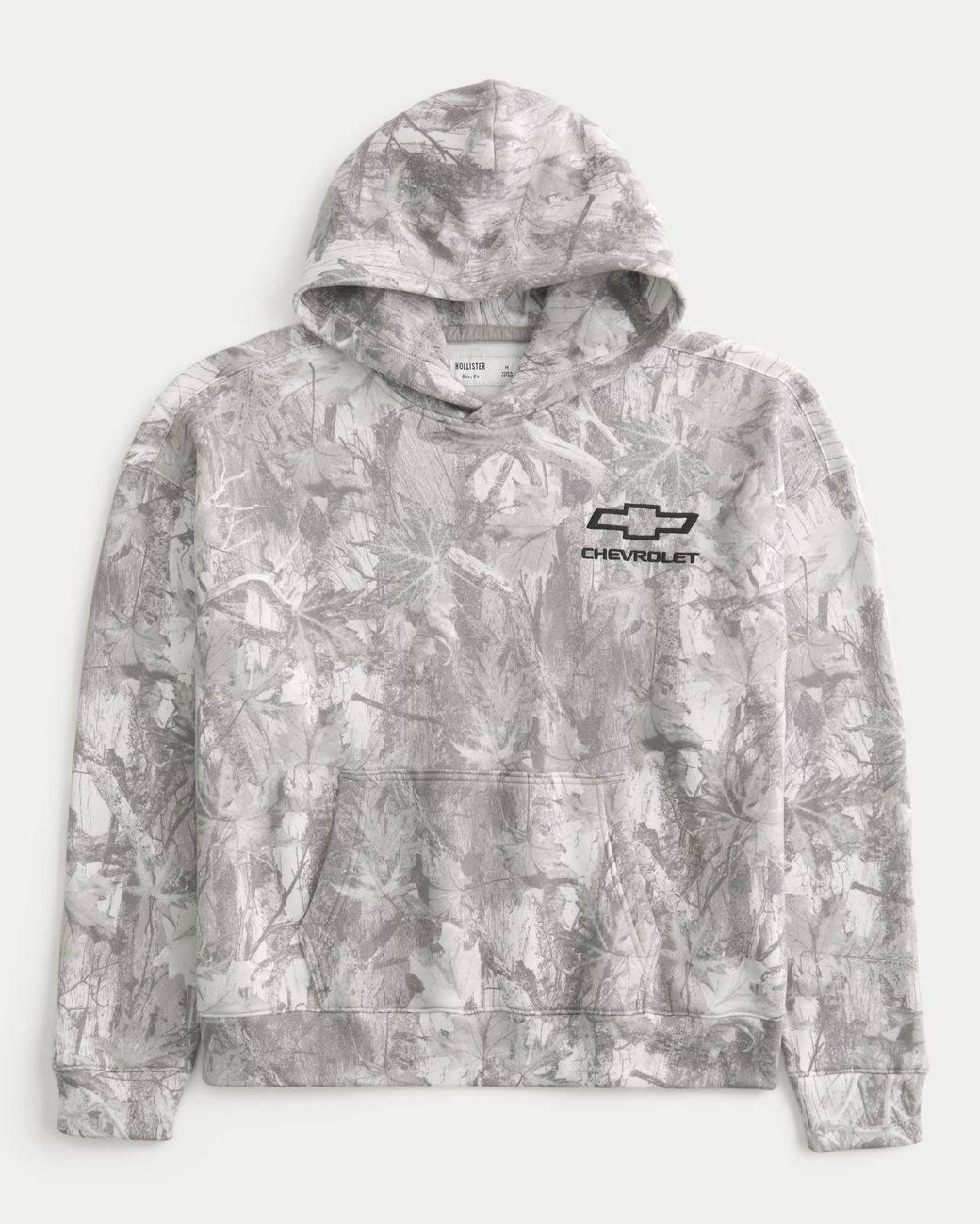 Hollister Boxy Camo Chevrolet Graphic Hoodie in Grey for Men | Lyst UK