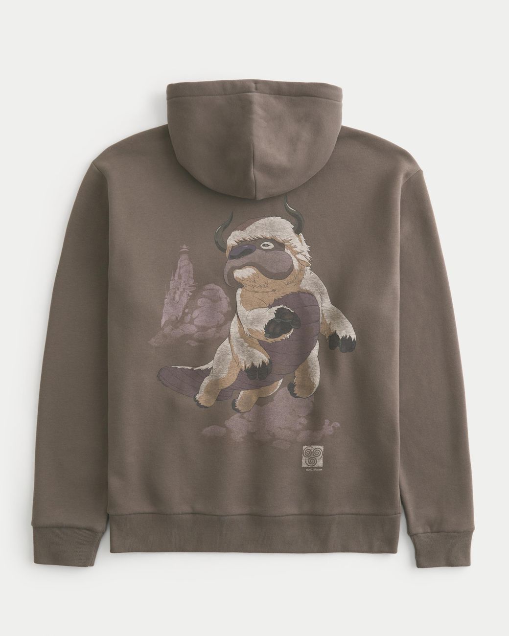 Hollister Relaxed Avatar The Last Airbender Graphic Hoodie in Brown for ...