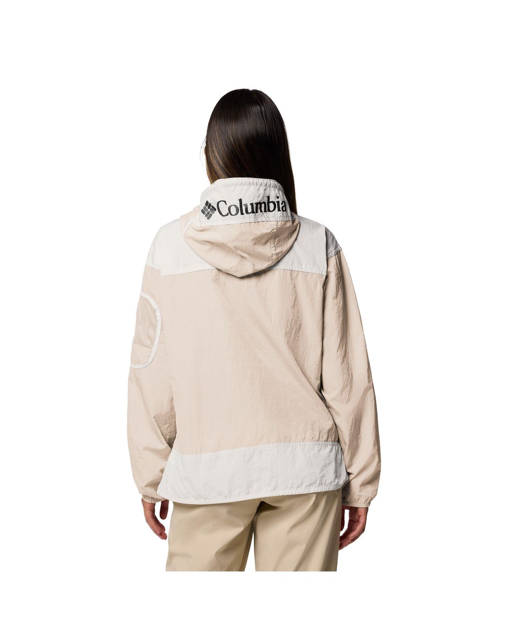 Columbia Windbreaker in Natural | Lyst UK