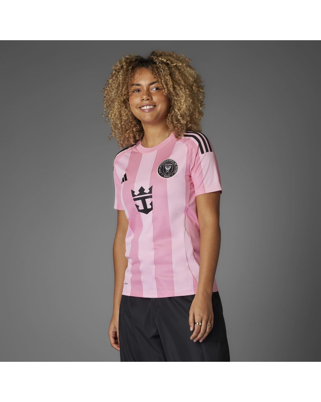 adidas Inter Miami Home Shirt 25/26 in Pink | Lyst UK