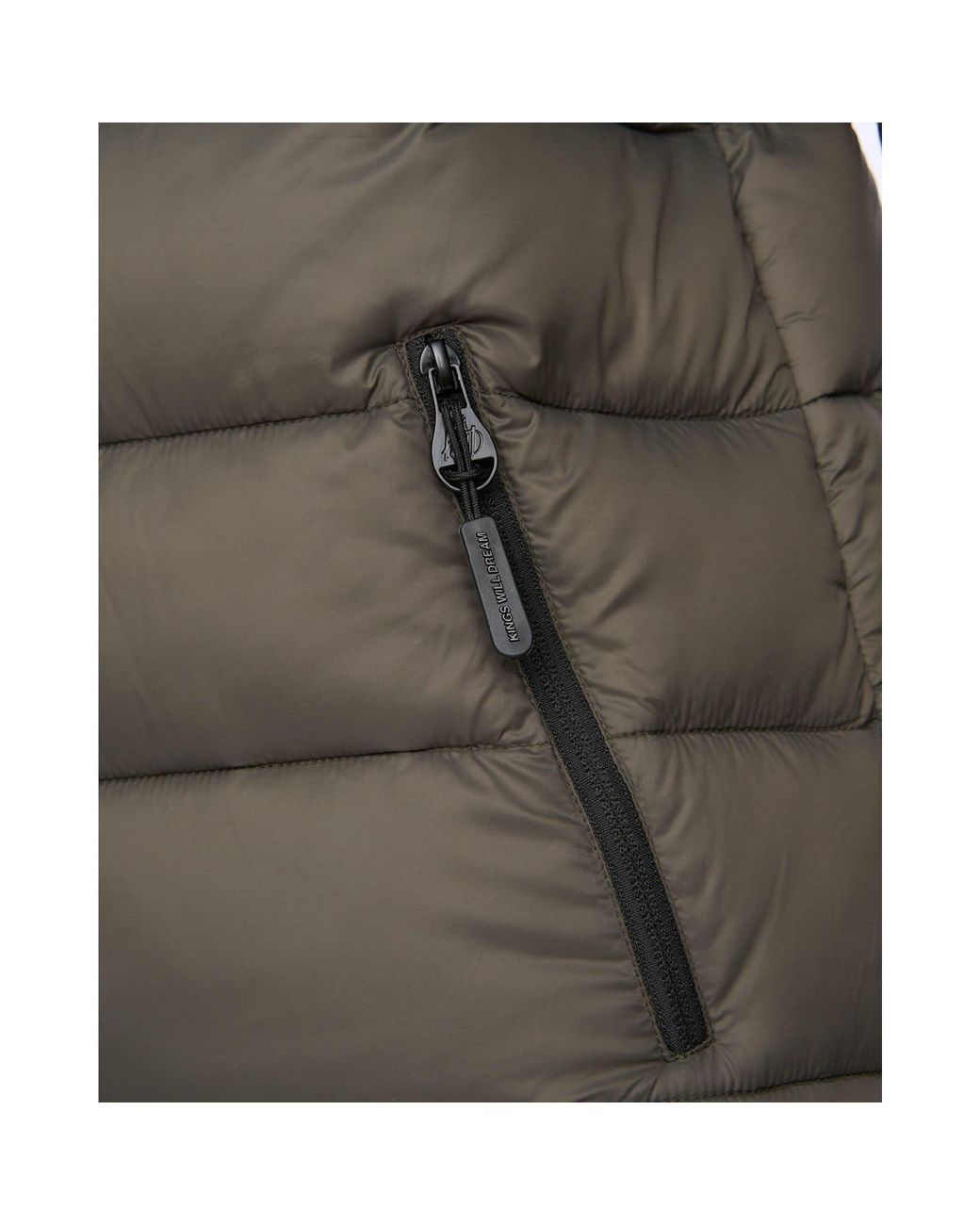 Kings Will Dream Barcana Puffer Jacket in Grey for Men | Lyst UK
