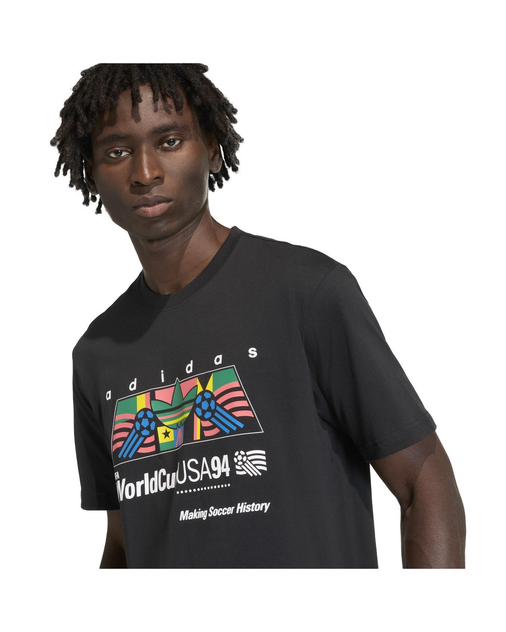 adidas Originals Printed T-Shirt in Black for Men | Lyst UK