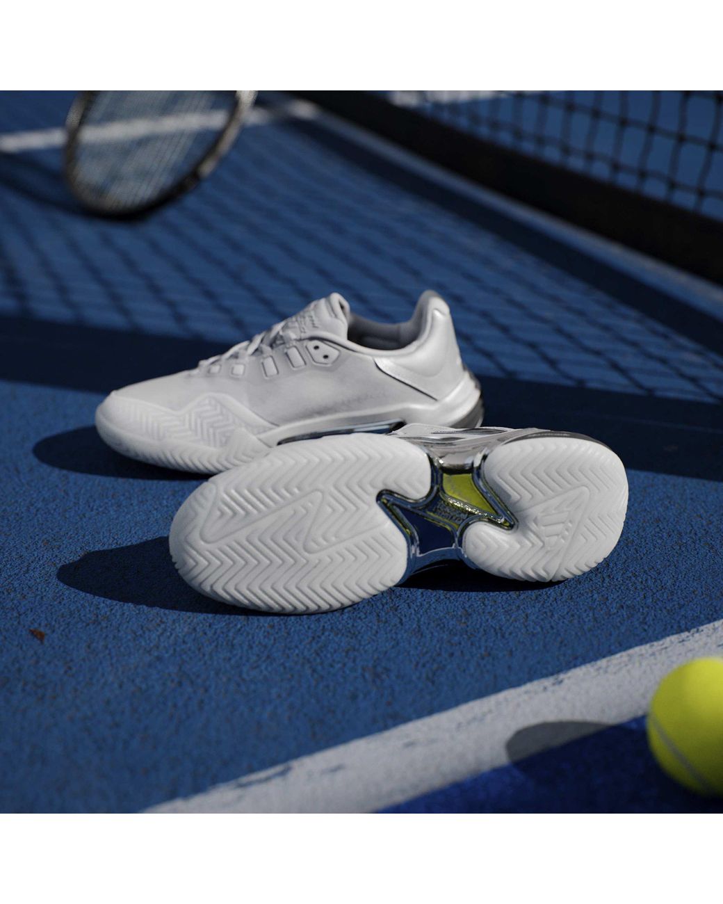 adidas Barricade 13 Edition Tennis Shoes in Grey | Lyst UK
