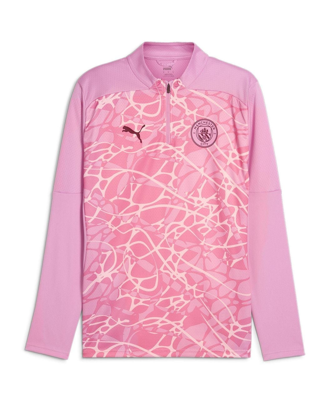 PUMA Manchester City Pre Match Drill Top 2024 2025 Adults in Pink for ...