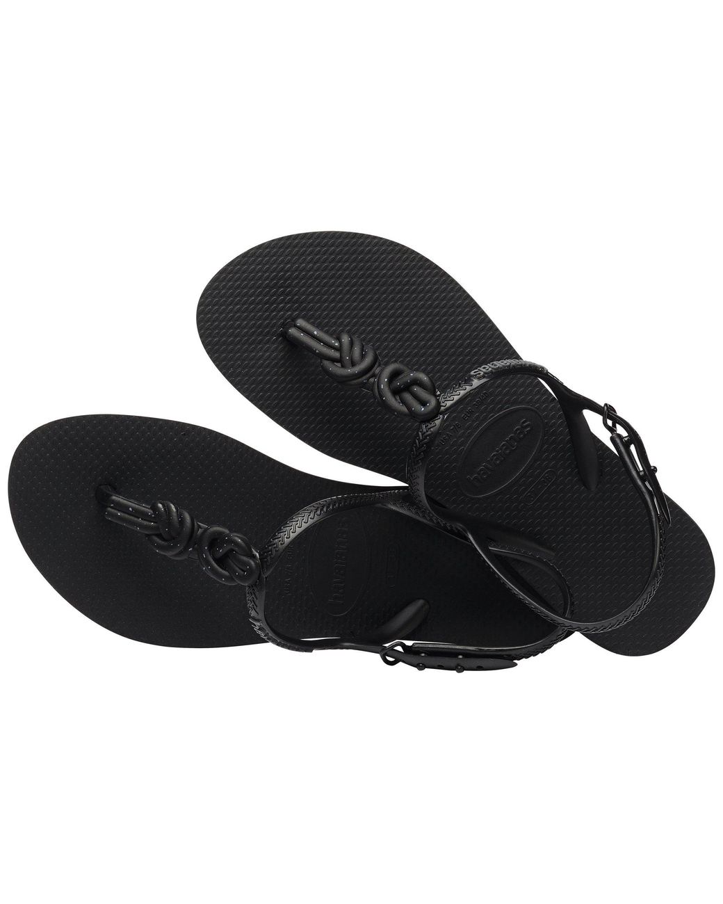 Havaianas Twist Plus Flip Flops in Black | Lyst UK
