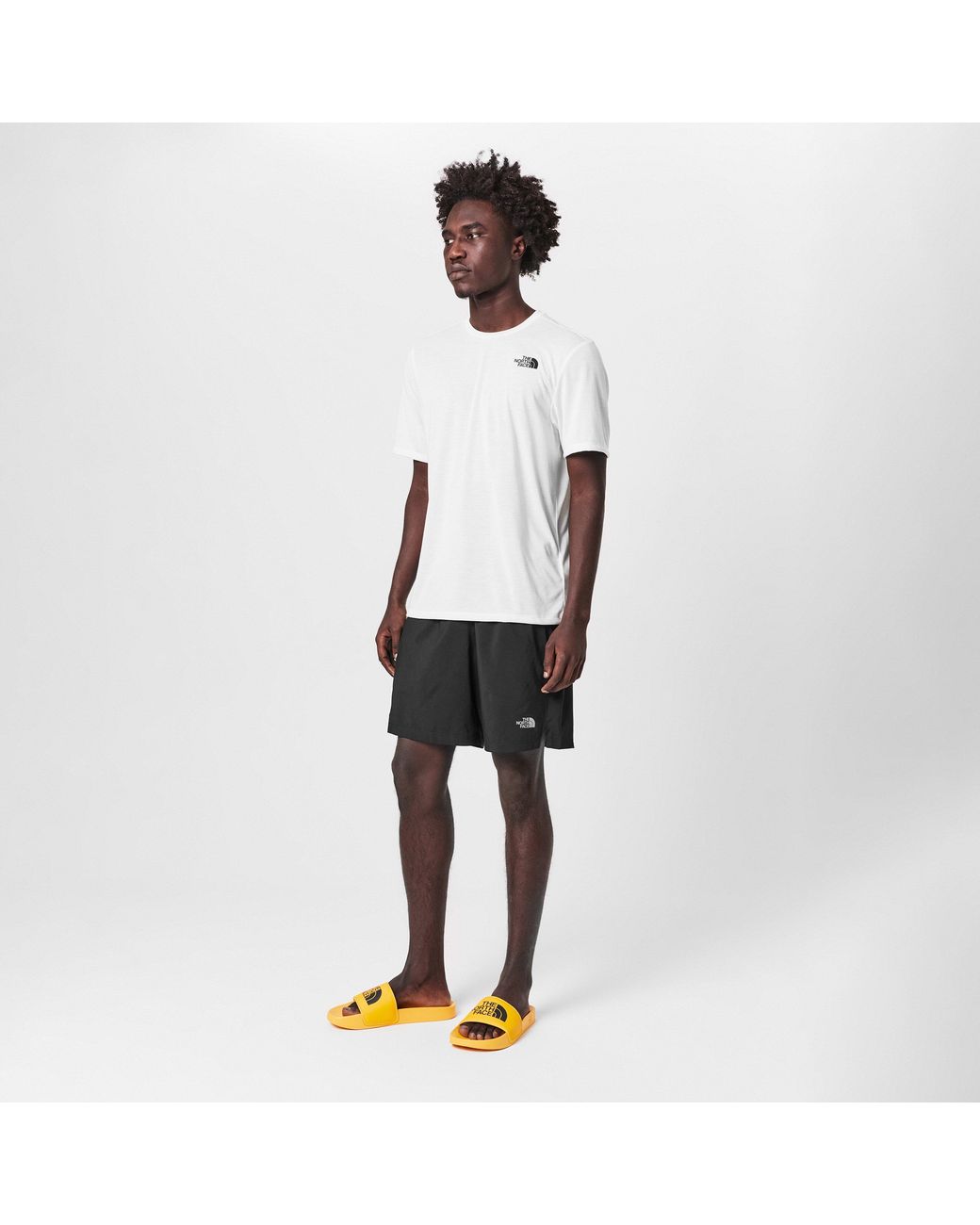 The North Face Base Camp Pool Sliders in Yellow for Men | Lyst UK