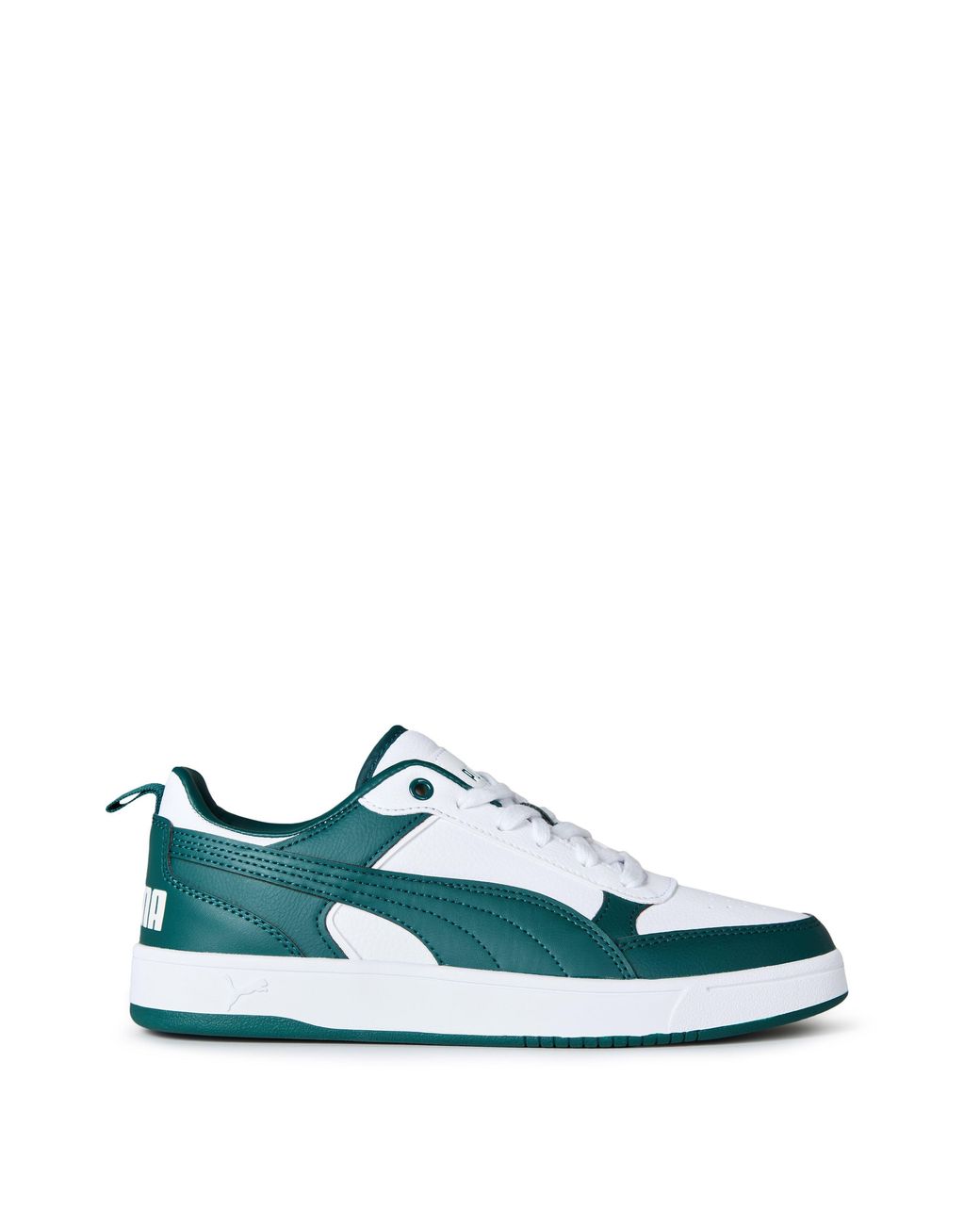 PUMA Adults Dribble Court Trainers in Green | Lyst UK