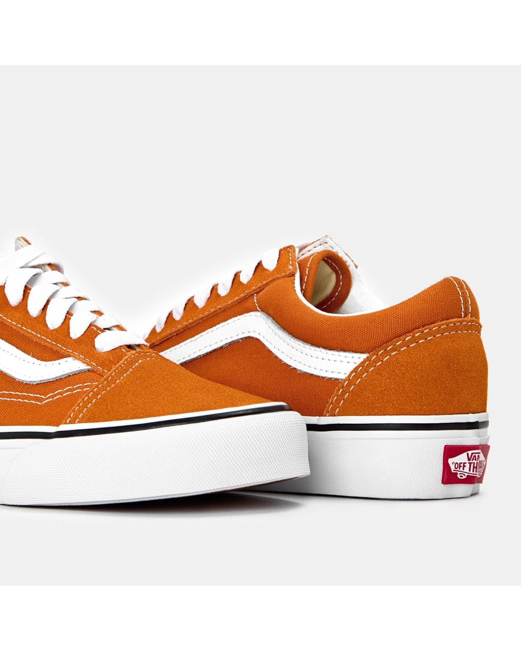 Vans Adults Old Skool Color Theory Canvas Low Trainers in Orange | Lyst UK