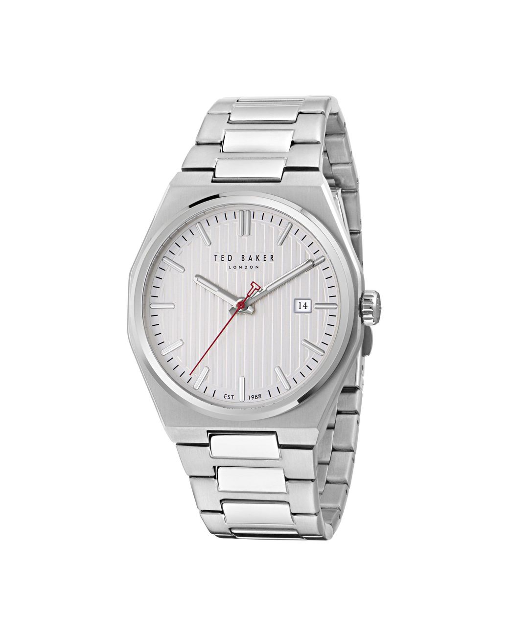 Ted Baker Barteen Quartz Analogue Quartz Watch in Metallic for Men ...