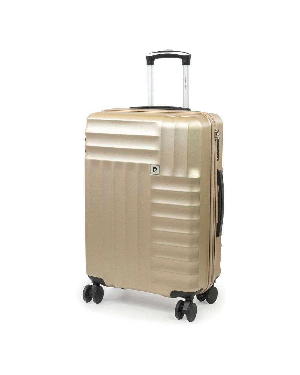 Pierre Cardin Soleil Hard Shell Suitcase Wheeled Luggage in Natural ...