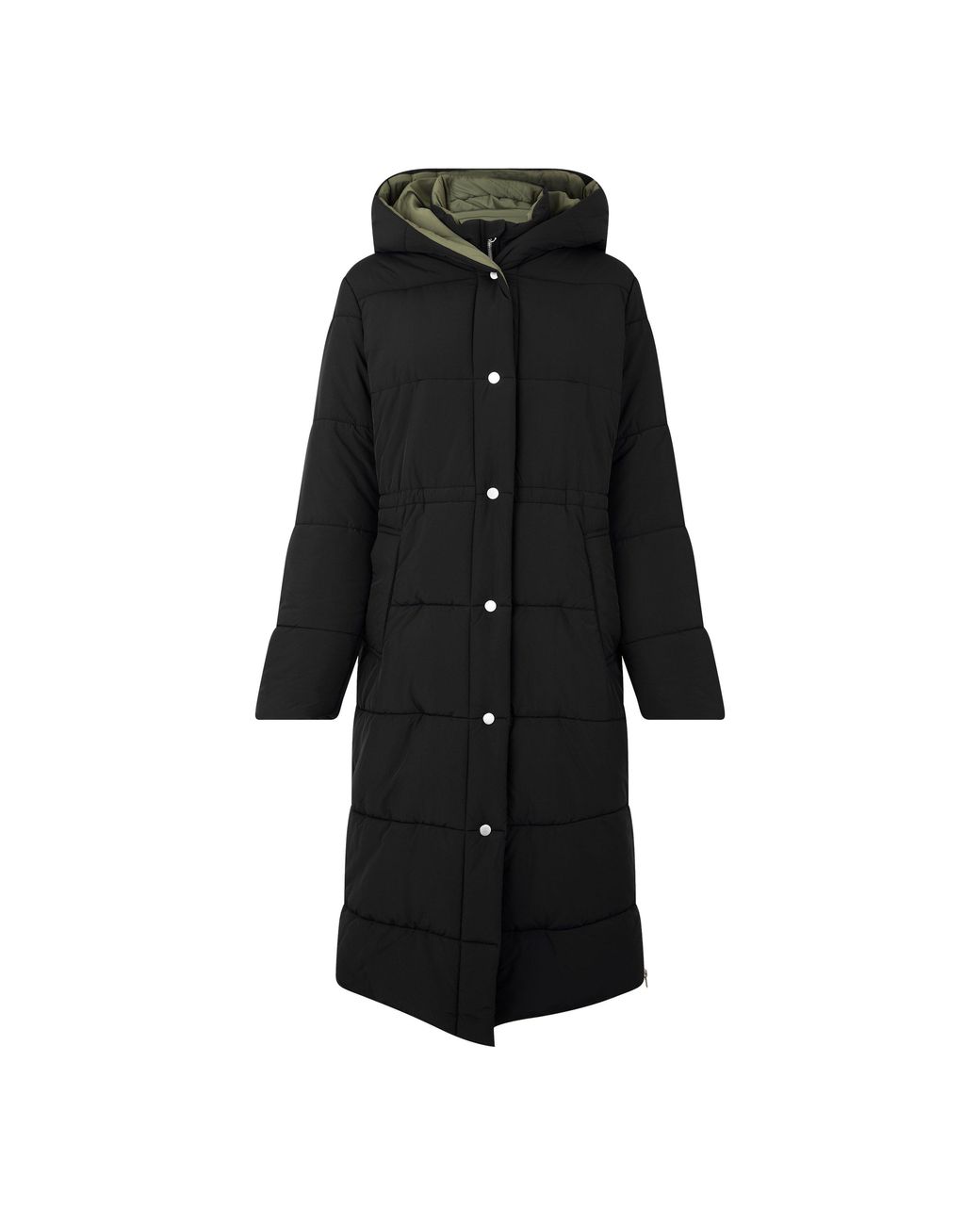 French Connection Auden Double Front Short Puffer Jacket in Black | Lyst UK