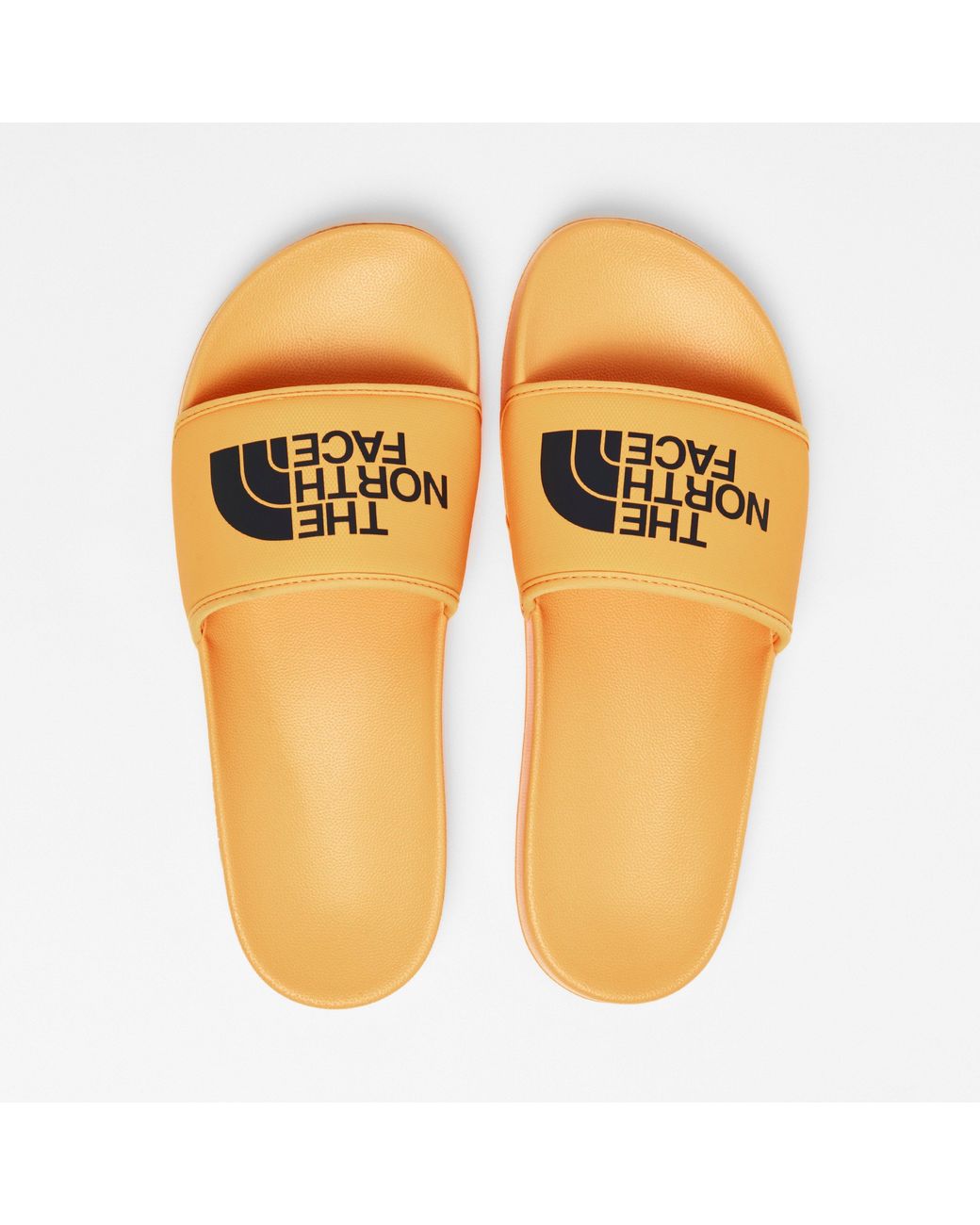 The North Face Base Camp Pool Sliders in Yellow for Men | Lyst UK