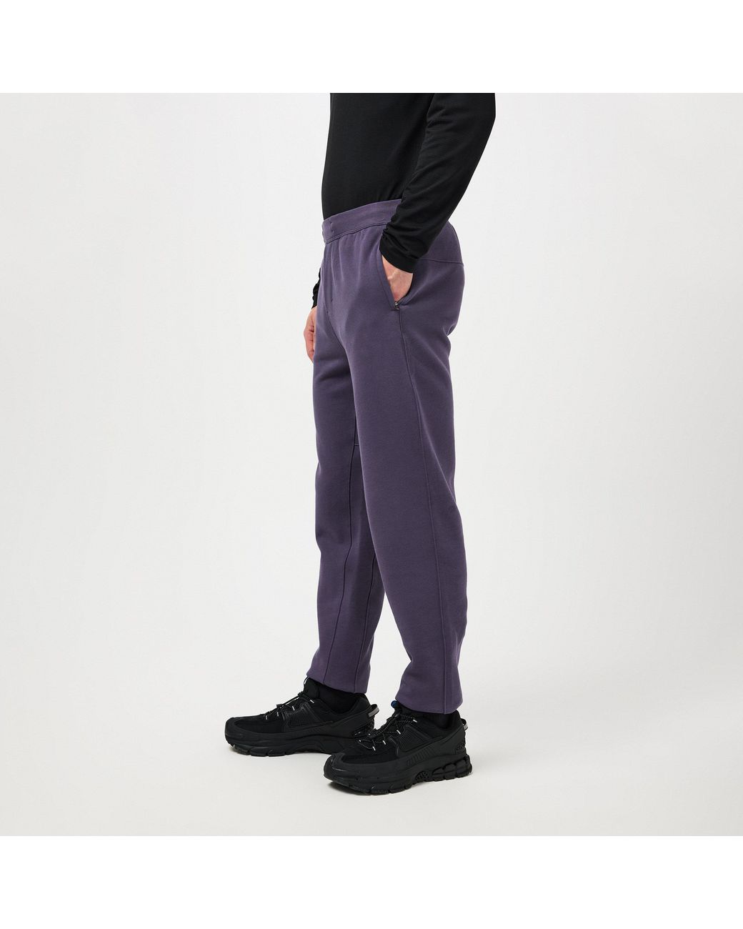 lululemon Steady State Jogging Bottoms in Purple for Men | Lyst UK