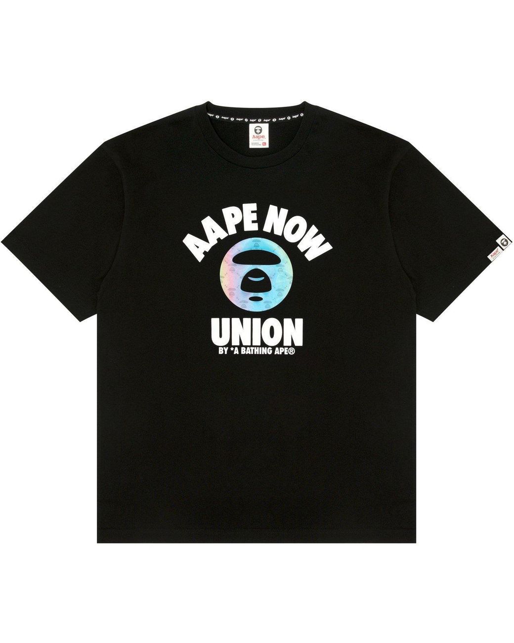 Aape Union T-Shirt in Black for Men | Lyst UK