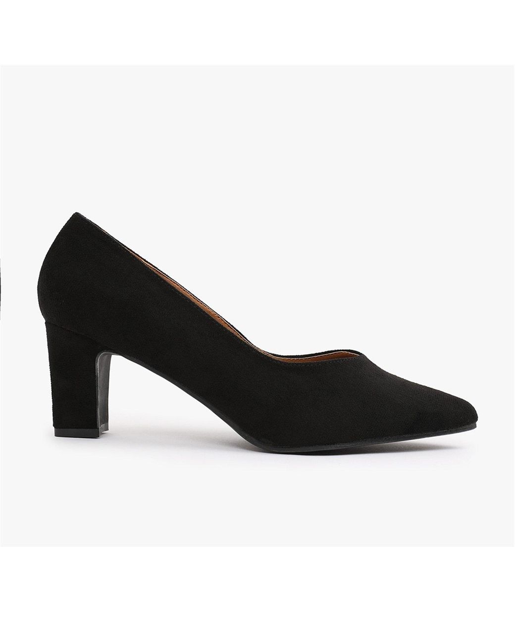 Where's That From Serena Block Heel With Pointed Toe in Black | Lyst UK