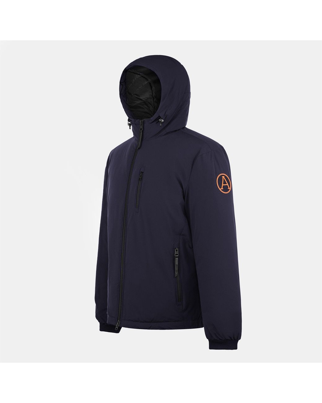 ARCTIC ARMY Lite Reflective Short Puffer Jacket in Blue for Men | Lyst UK
