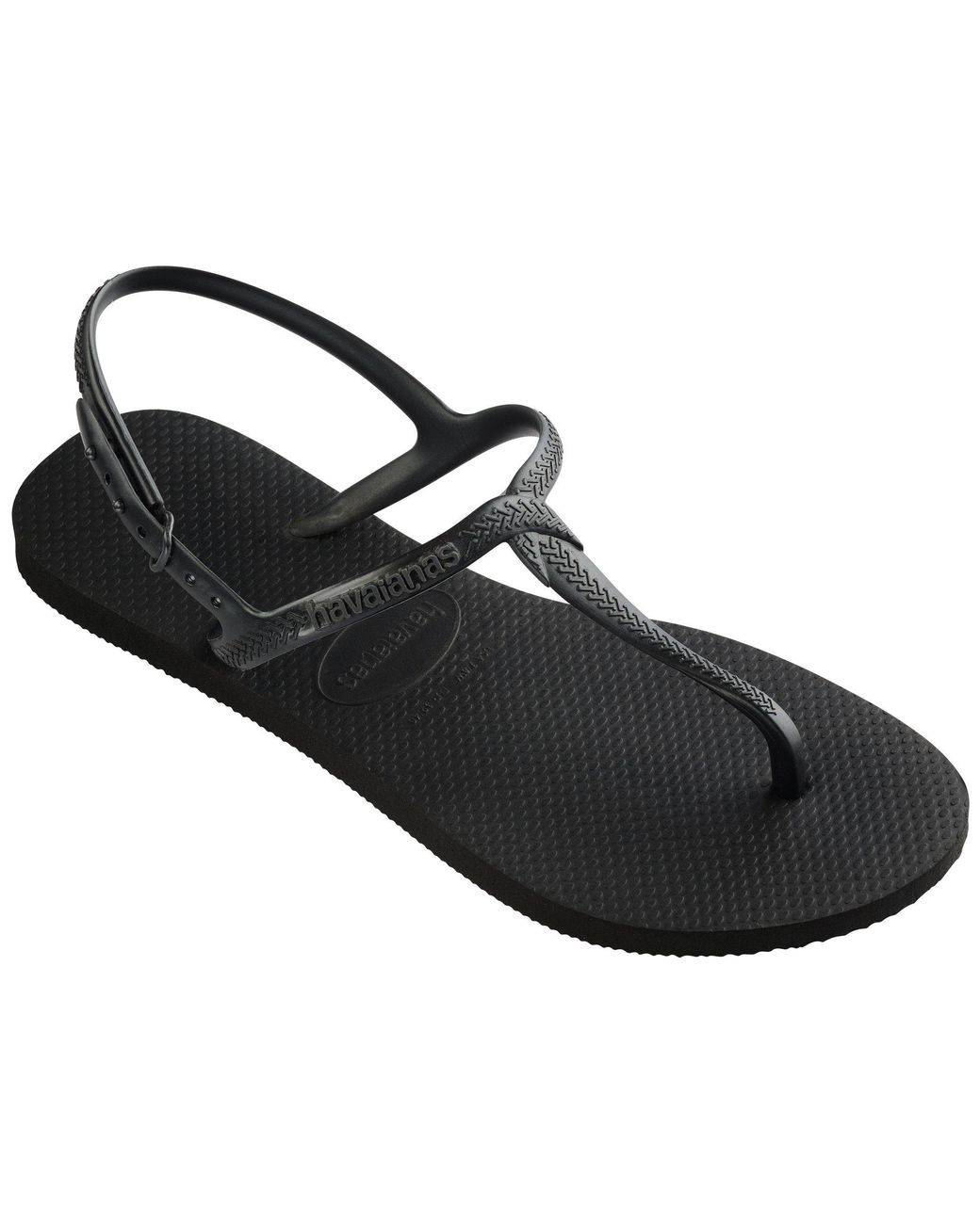 Havaianas Twist Flip Flops in Black | Lyst UK