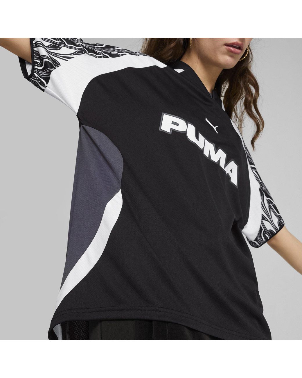 PUMA Adults Short-Sleeve Performance T-Shirt in Black | Lyst UK