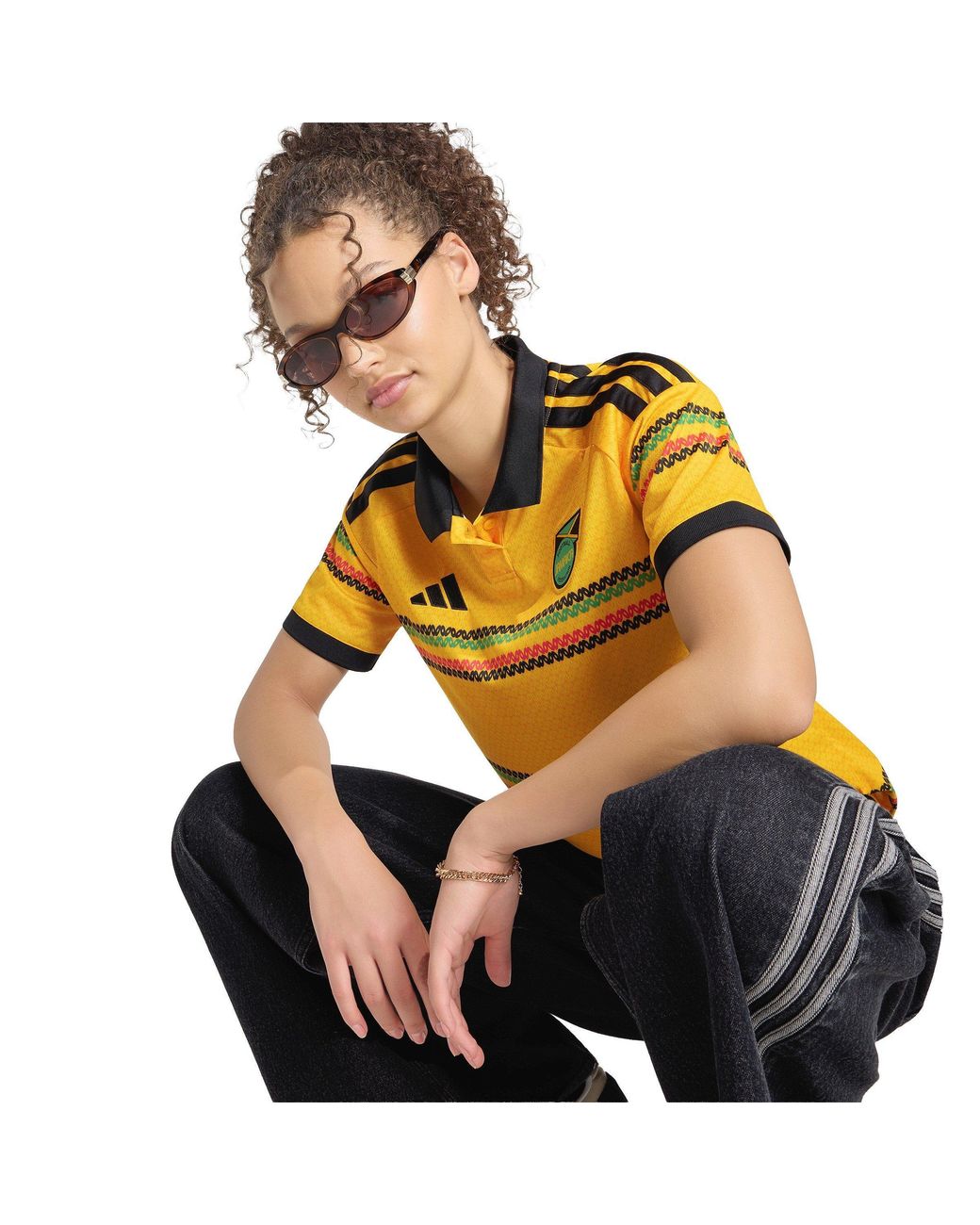 adidas Jamaica Home Shirt 2026 in Yellow | Lyst UK
