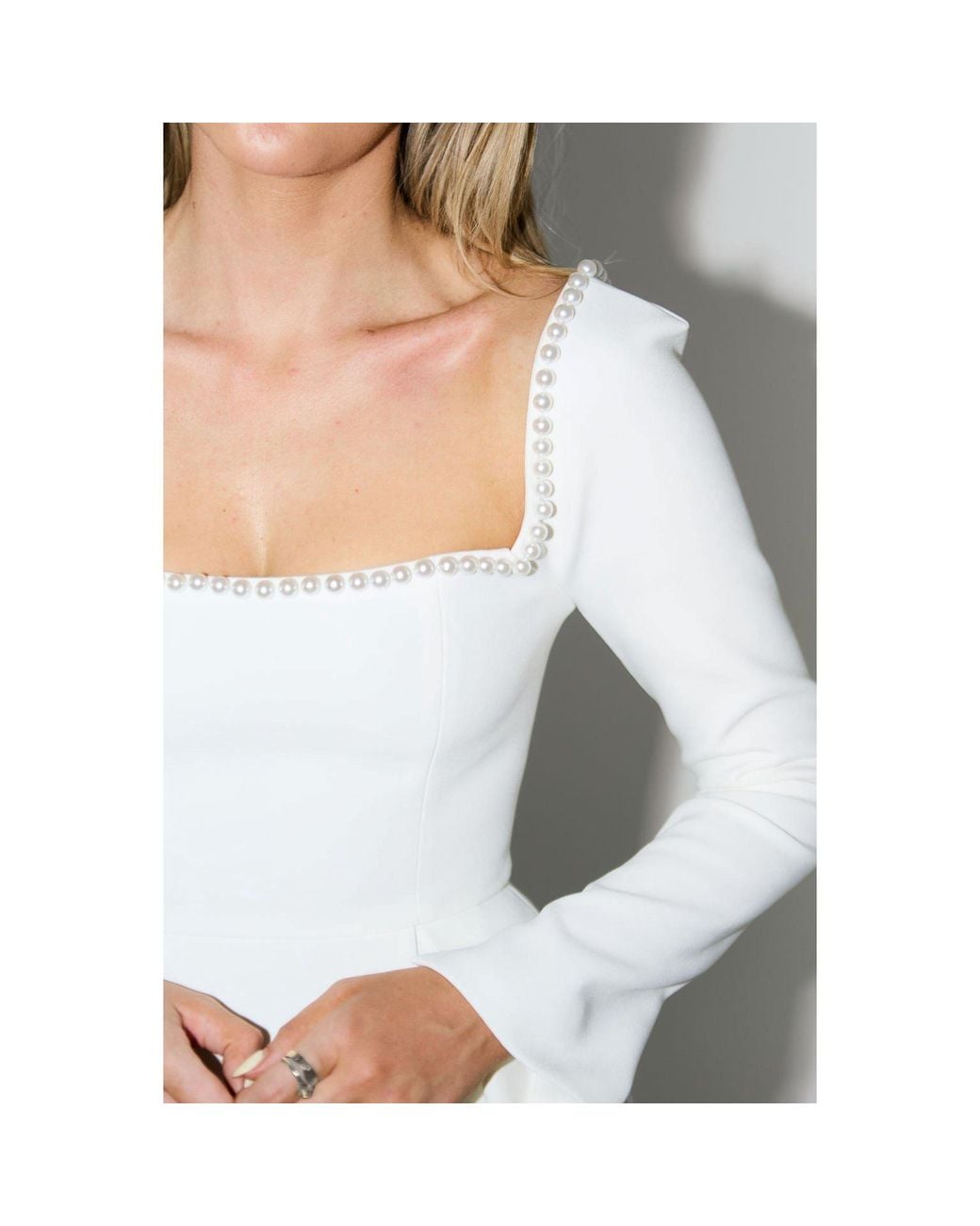 Odd Muse The Ultimate Muse Pearl Dress in White | Lyst UK
