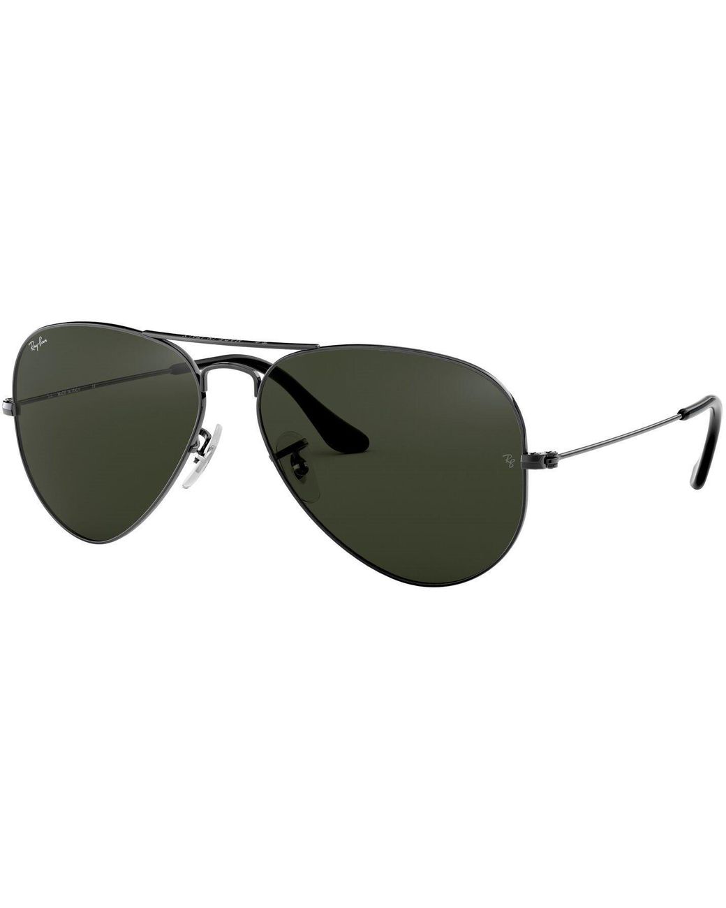 Ray-Ban Large Aviator Sunglasses in Green | Lyst UK
