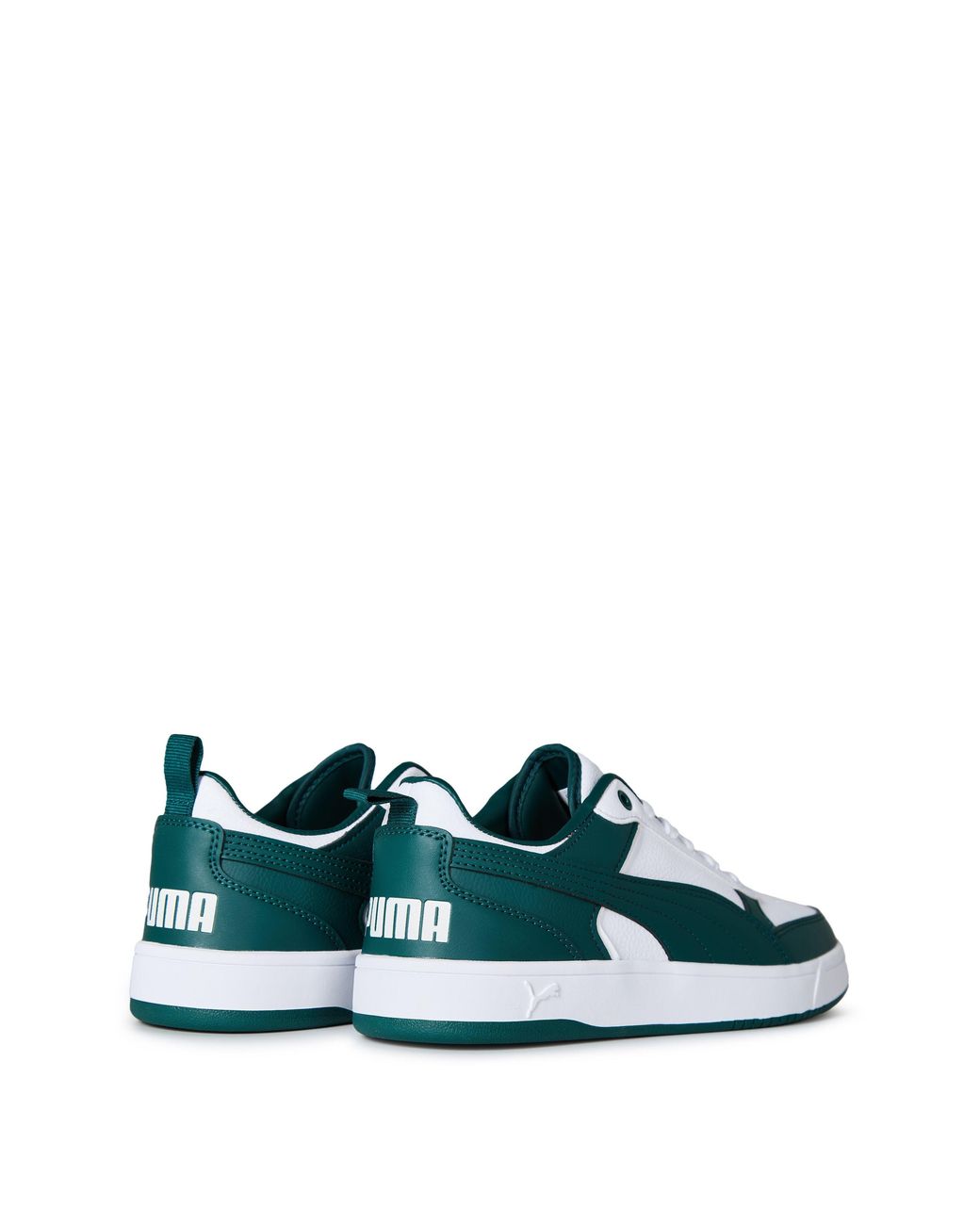 PUMA Adults Dribble Court Trainers in Green | Lyst UK