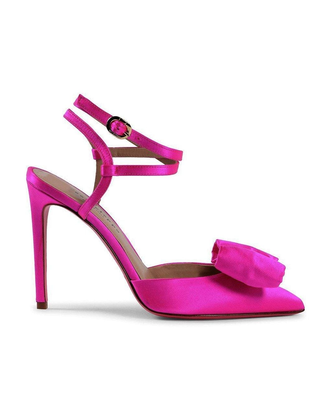 Dee Ocleppo Cocktail Time Satin Pointed Toe Stiletto Court Shoes in ...