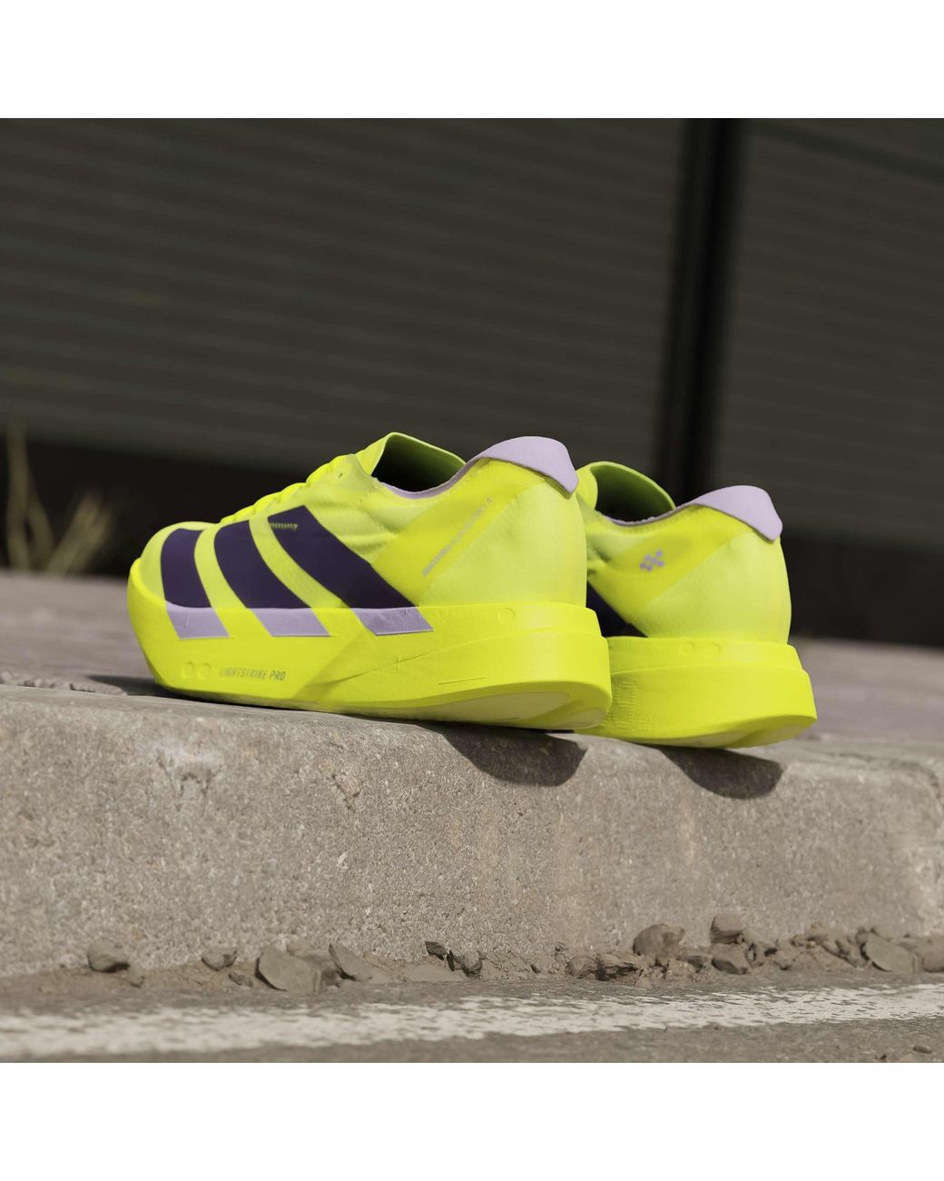 adidas Adizero Adios Pro 4 in Yellow | Lyst UK