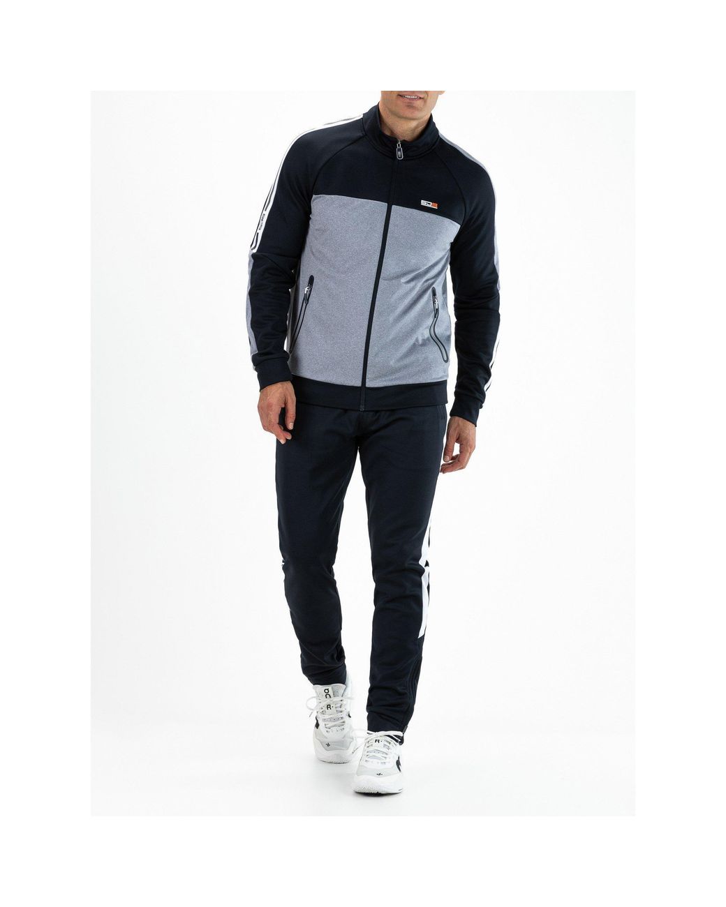 Sjeng Sports Achille Performance Training Jacket in Blue for Men | Lyst UK
