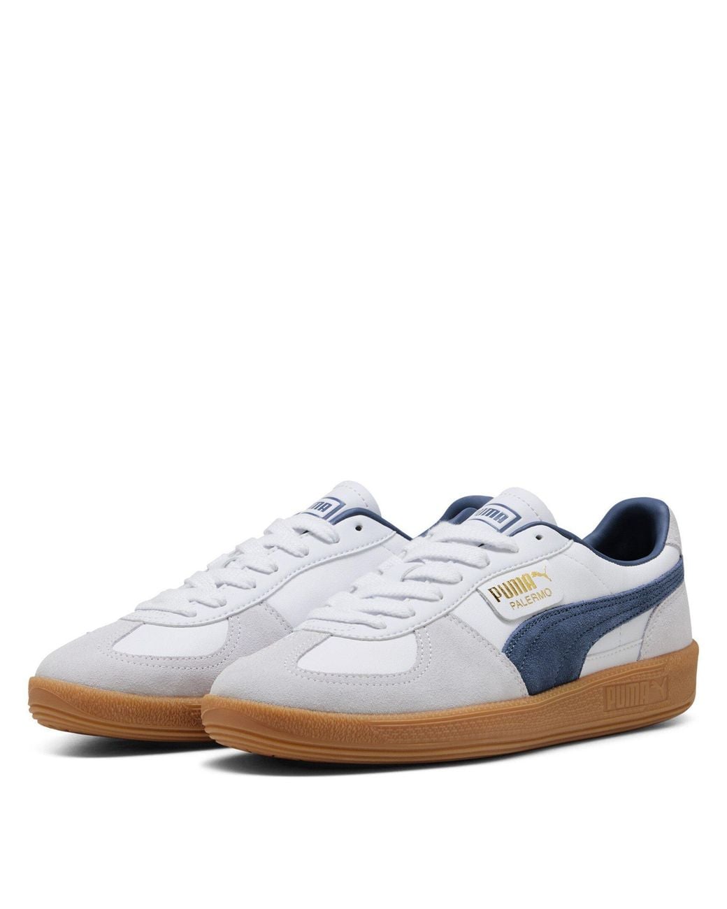 PUMA Palermo Trainers in Blue for Men | Lyst UK
