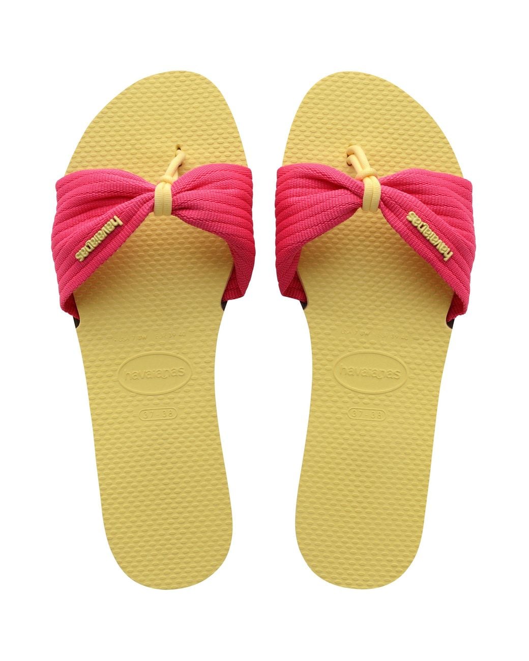 Havaianas Hav. You St Tropez Basic Flip Flops in Pink | Lyst UK