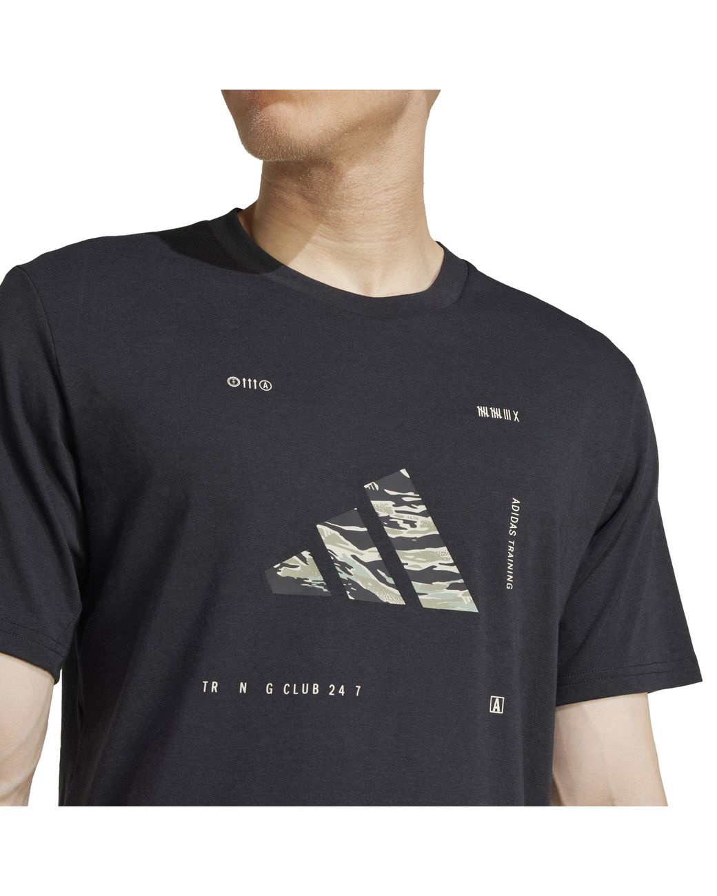 adidas Box Logo G T-Shirt in Black for Men | Lyst UK
