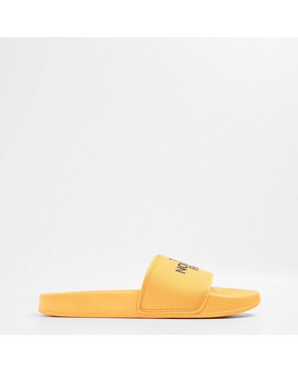 The North Face Base Camp Pool Sliders in Yellow for Men | Lyst UK