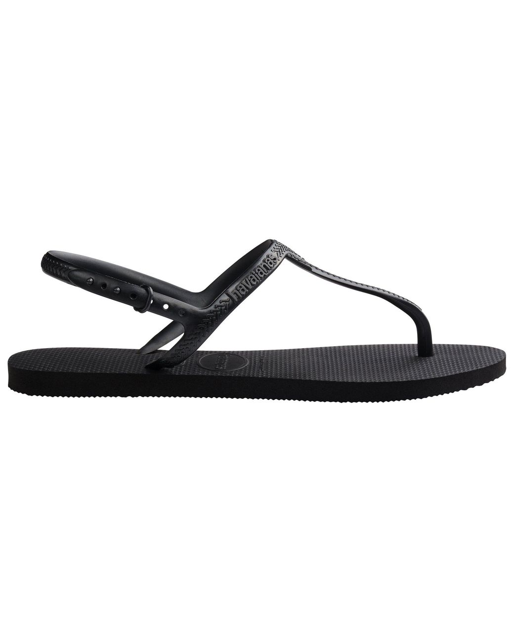 Havaianas Twist Flip Flops in Black | Lyst UK