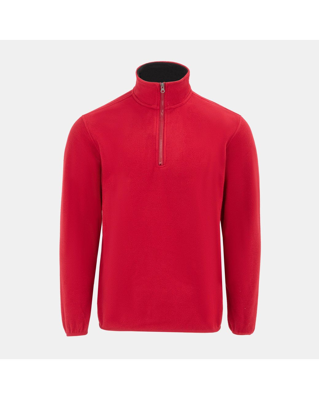 Donnay Quarter Zip Fleece Jacket in Red for Men | Lyst UK
