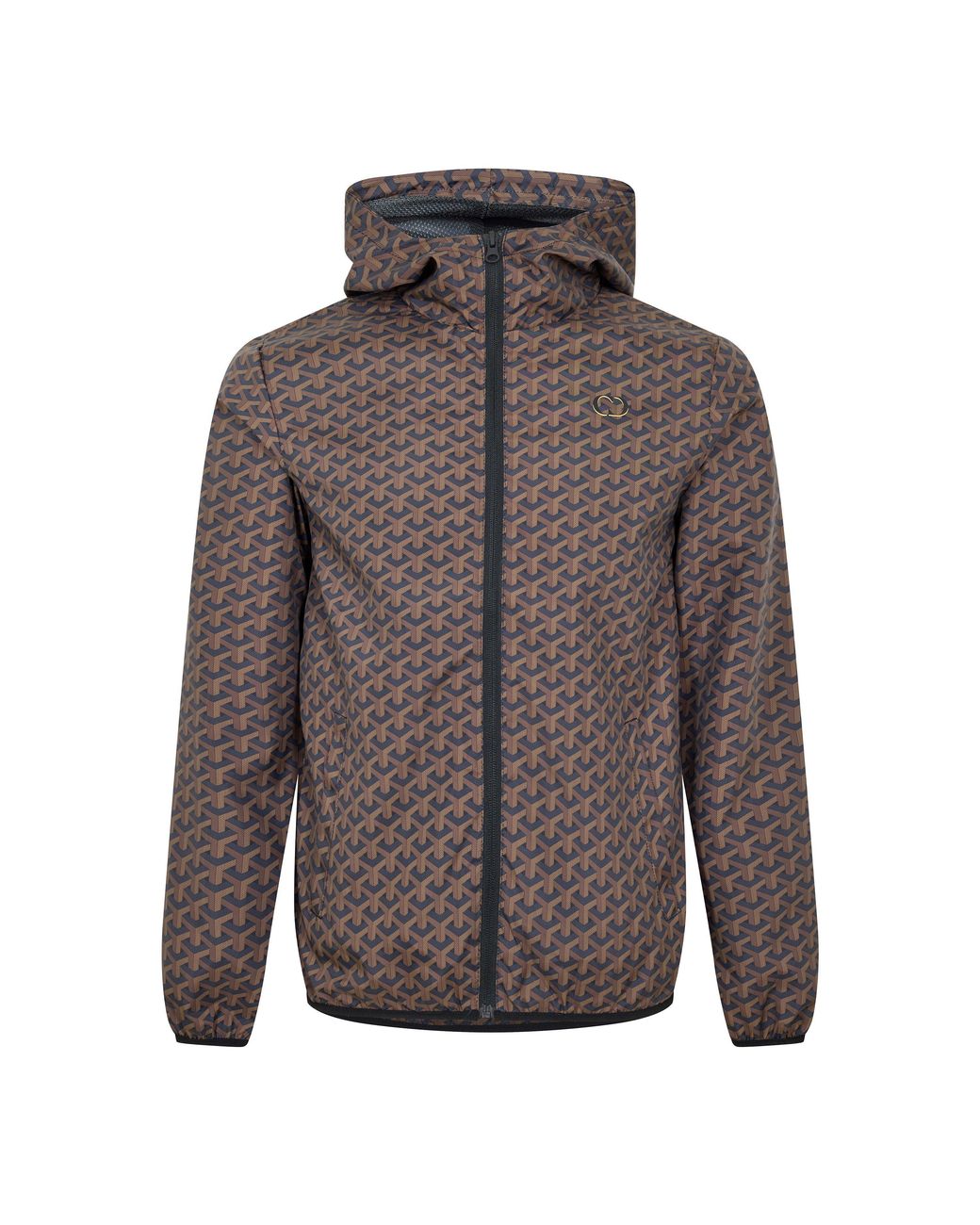 Criminal Damage Louvre Windbreaker Rain Anorak in Grey for Men | Lyst UK