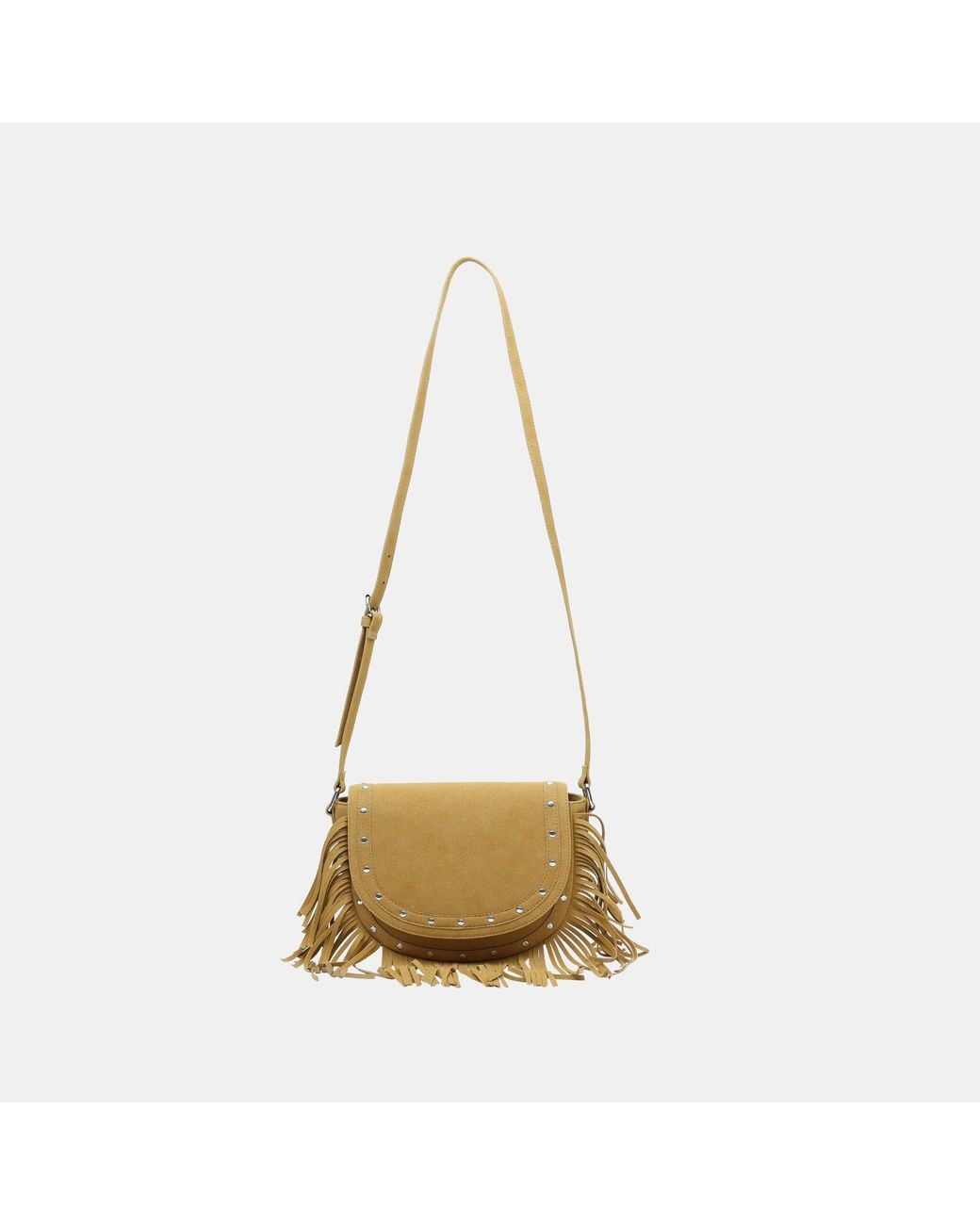 Firetrap Studded Bag Ld62 in Natural | Lyst UK
