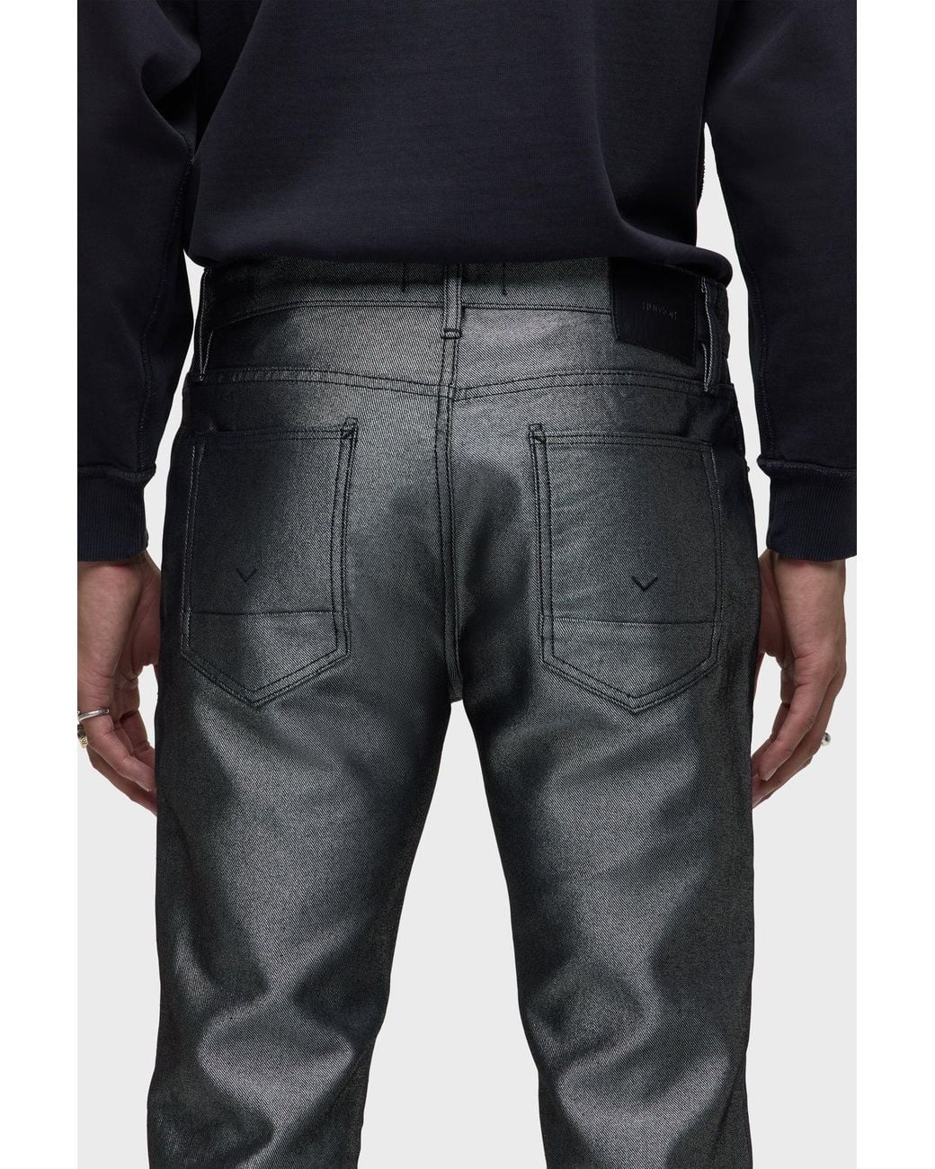 Hudson Jeans Walker Kick Flare in Gray for Men | Lyst