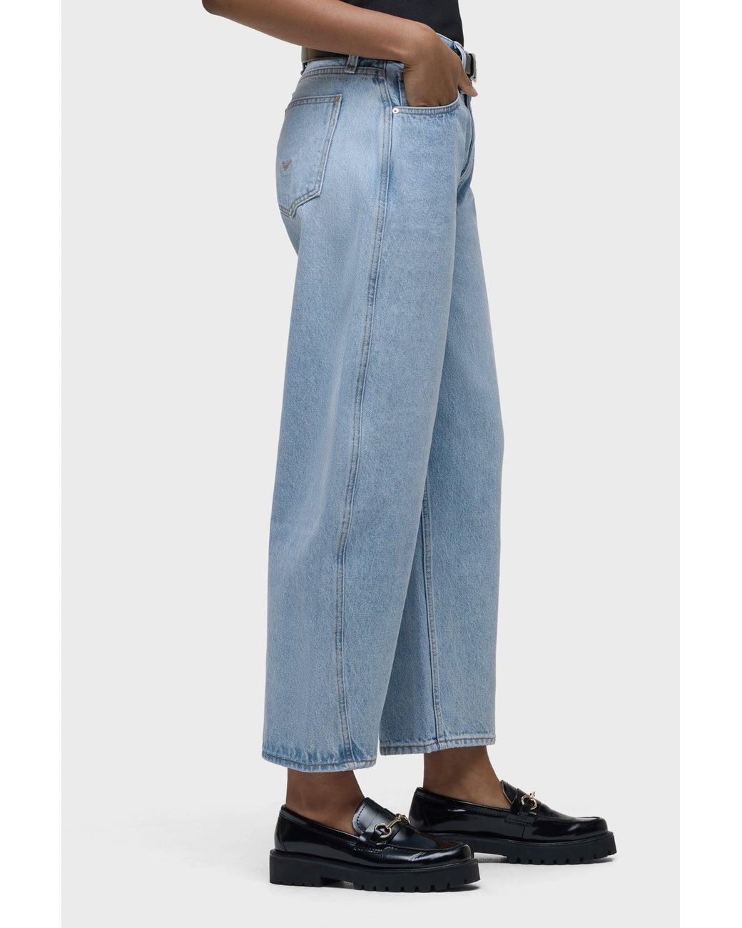 Hudson Jeans Courtney Baby Barrel in Blue | Lyst
