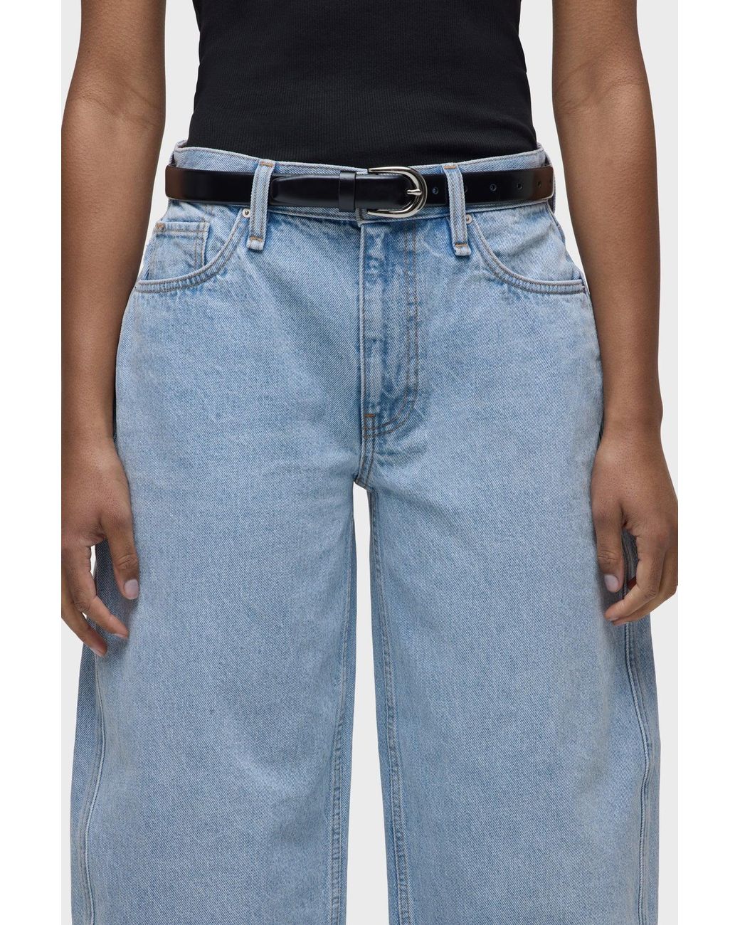 Hudson Jeans Courtney Baby Barrel in Blue | Lyst