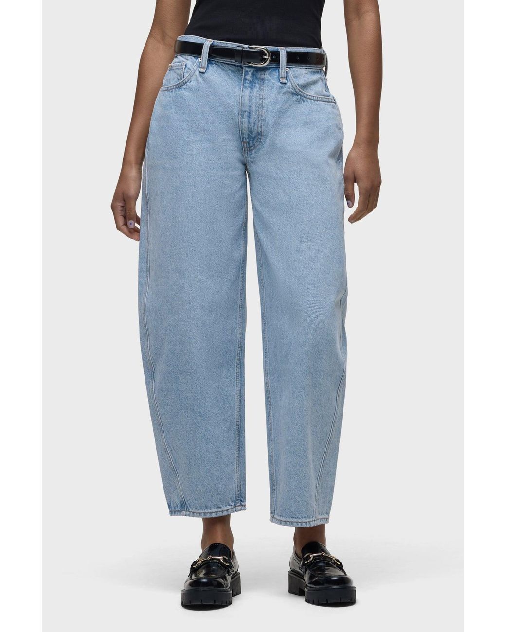 Hudson Jeans Courtney Baby Barrel in Blue | Lyst