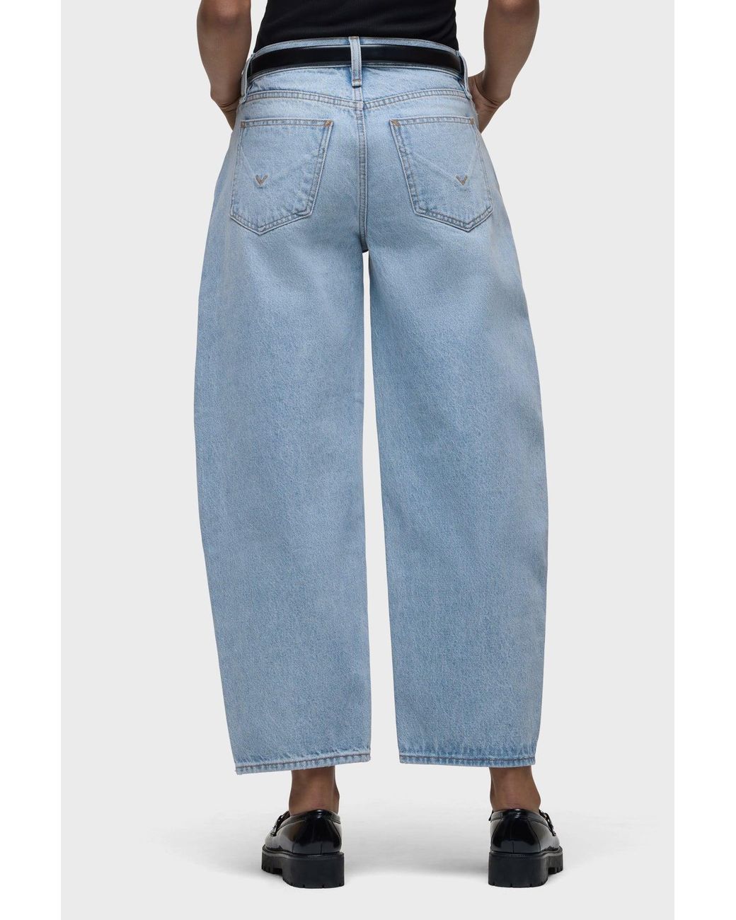 Hudson Jeans Courtney Baby Barrel in Blue | Lyst