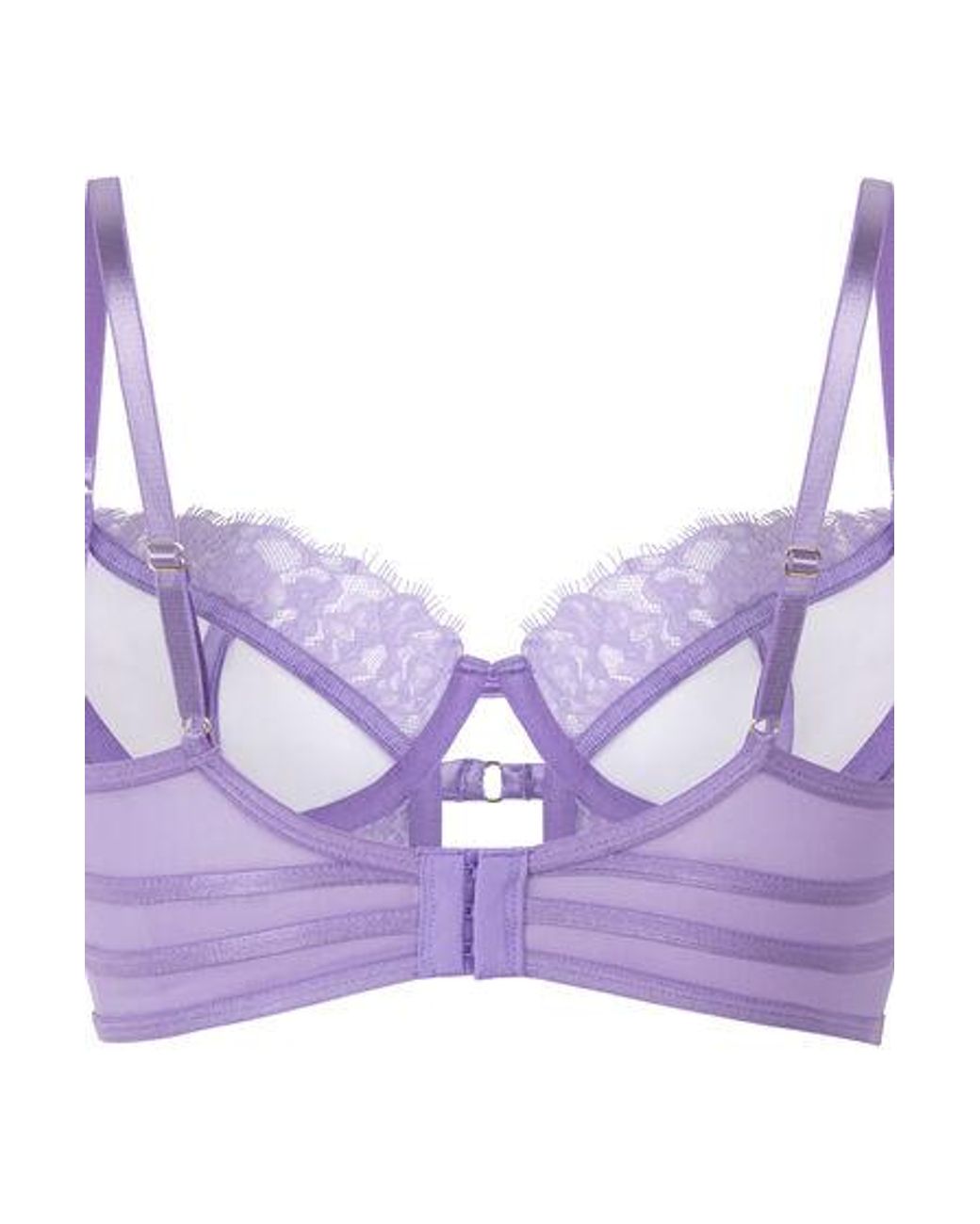 Hunkemöller Nienke Non-Padded Underwired Longline Bra in Blue | Lyst UK