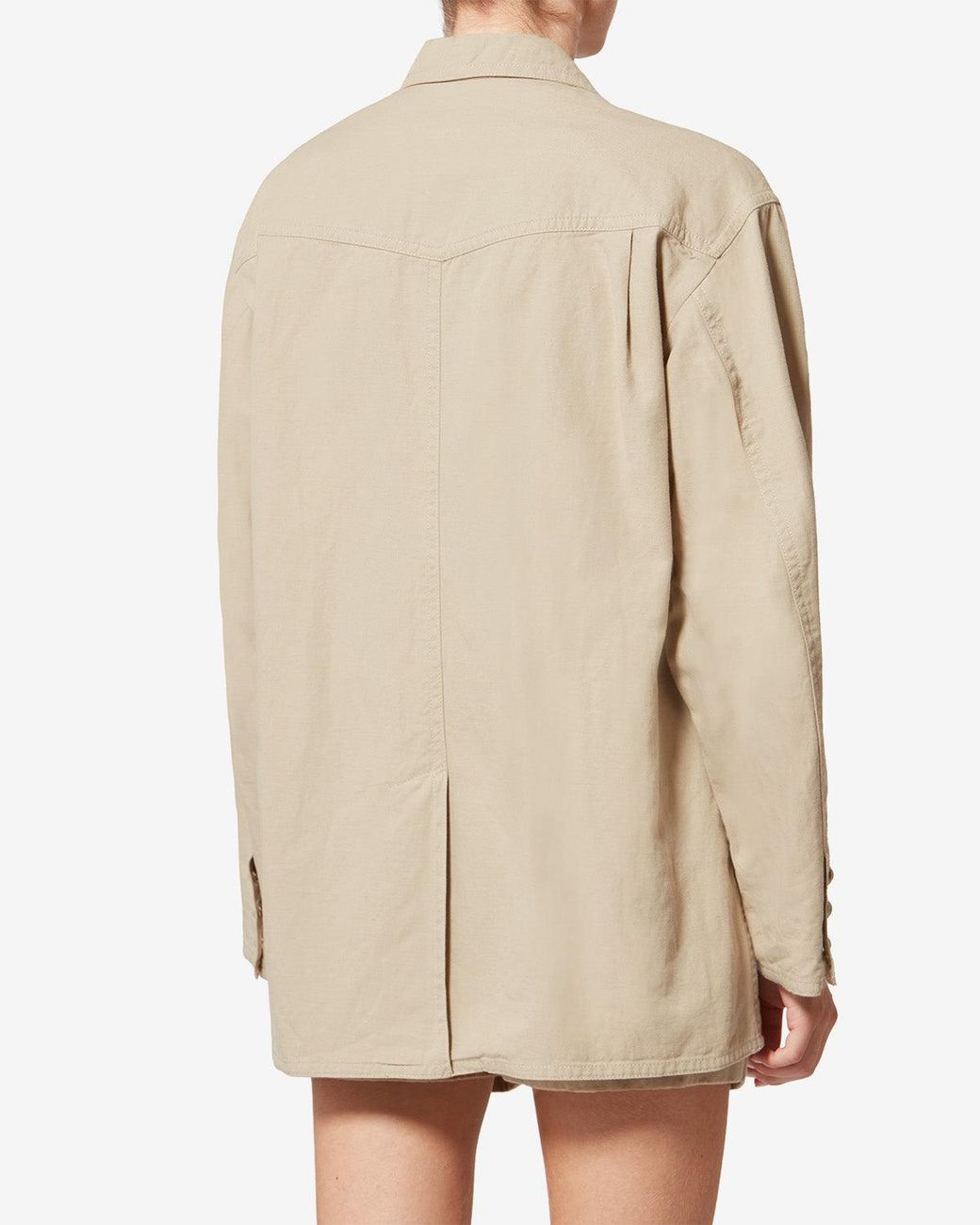 Isabel Marant Nevala Jacket in White | Lyst