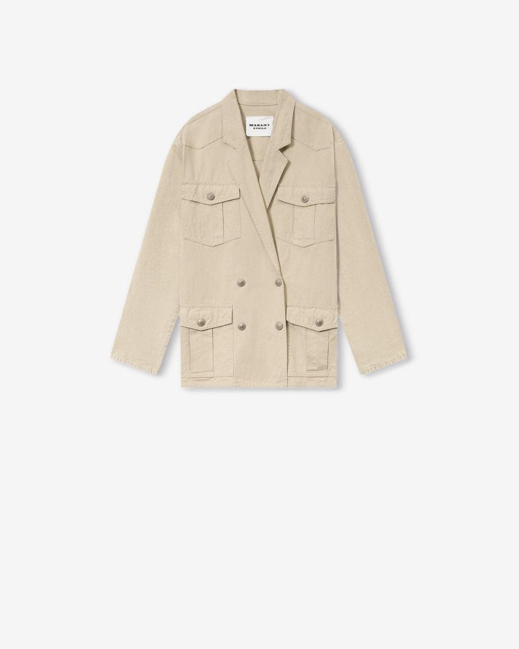 Isabel Marant Nevala Jacket in White | Lyst