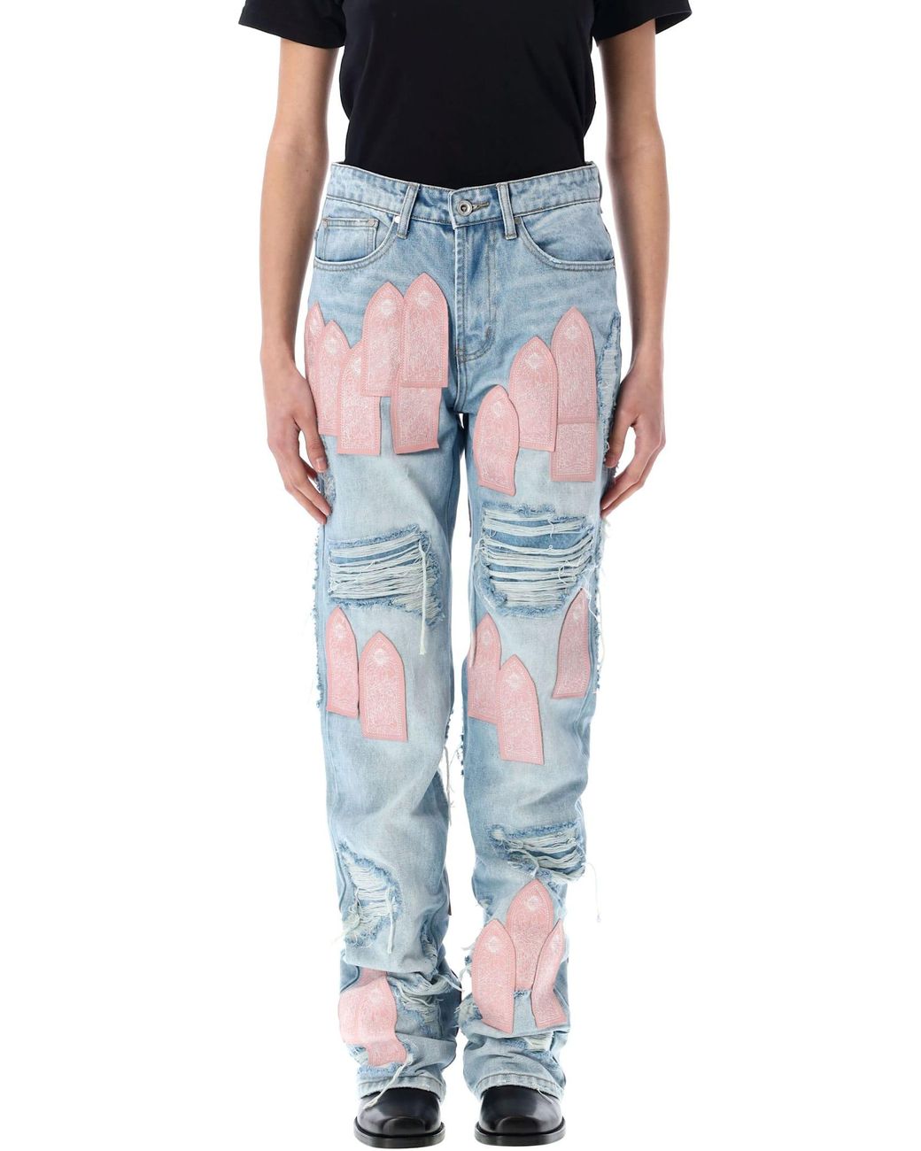 Who Decides War Easter Denim Pant in Blue | Lyst