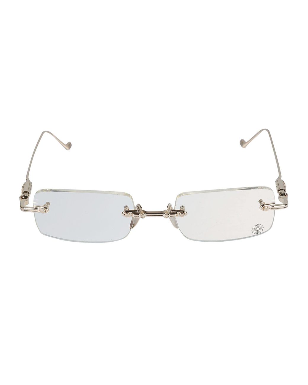 Chrome Hearts Rectangle Rimless Glasses Lyst
